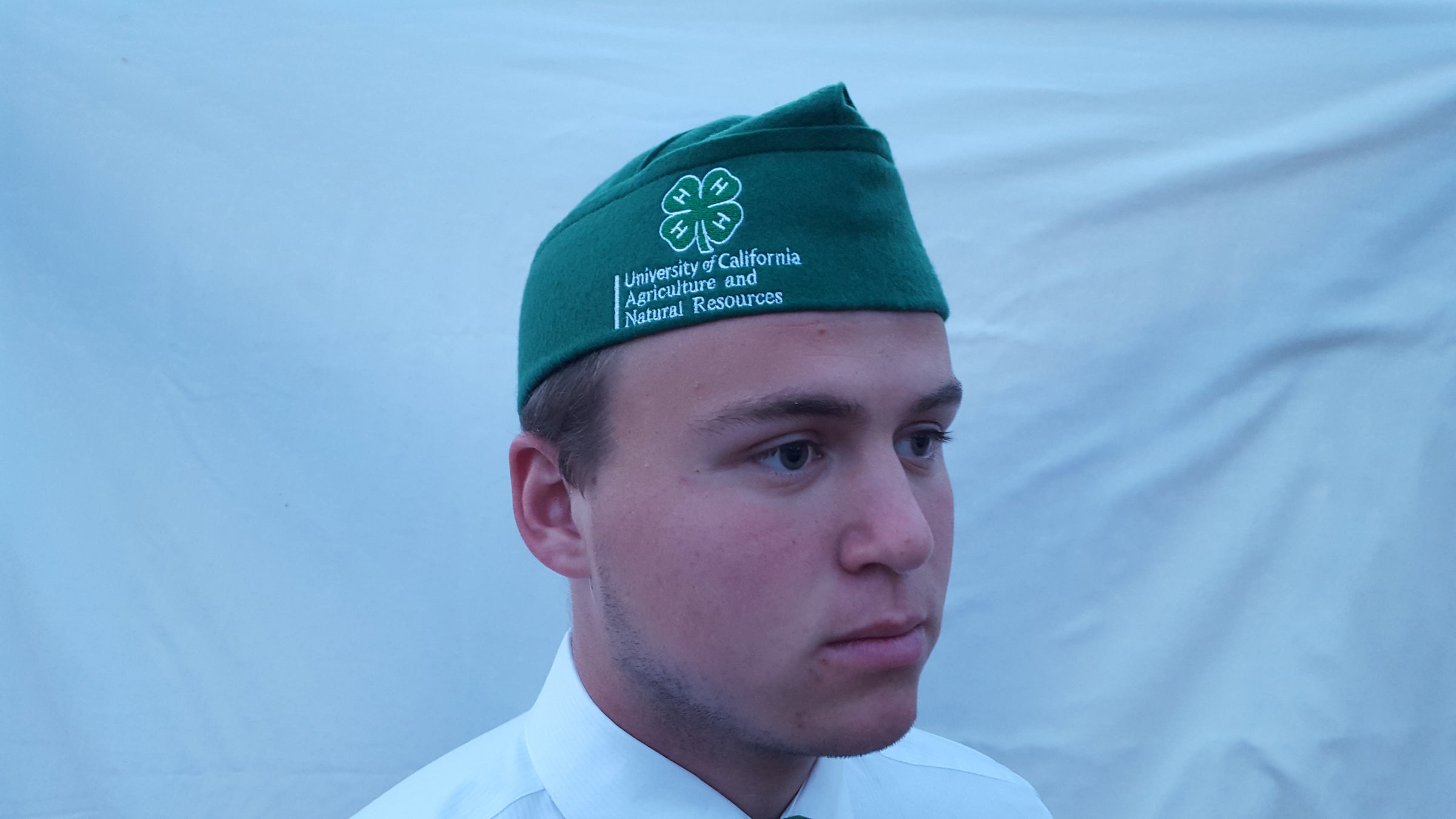 UCANR Embroidered Green 4-H Cap (No. 70) | Leslie Carman 4H Supplies, Inc.